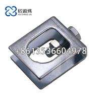China Steel Roller Shutter Door Spring Clamp Heavy Duty Fixing Component Custom Size for sale