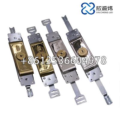 China Roller Shutter Lock With Central Bolt Shoots , Brass Cylinder Centre Roller Shutter Lock for sale