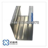 China Galvanized Steel Roller Shutter Door Guide Rails Easy Installation Custom Size for sale