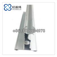 China Custom Aluminum T Shape Bottom Bar For Polycarbonate Rolling Shutters for sale