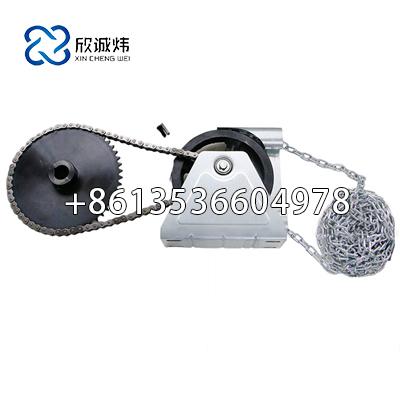 China Customized Roller Shutter Parts Operating Chain Hoist For Rolling Doors for sale