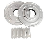 China Galvanized Steel Unassembled Rolling Door Spring Box With Nylon Ball And Inner Ring for sale