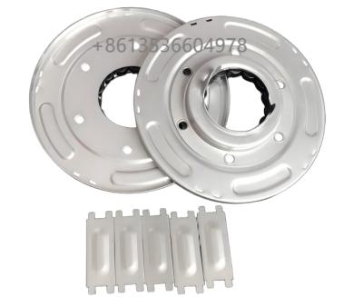 China Galvanized Steel Unassembled Rolling Door Spring Box With Nylon Ball And Inner Ring for sale