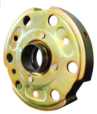 China Galvanized Steel Rolling Shutter Door Flywheel For Australian Type Doors Customizable for sale