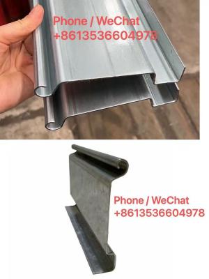 China Galvanized Finish Steel Rolling Shutter Bottom Rails Custom Sizes Theft Resistance for sale