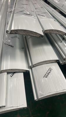 China RAL Color 98mm PU Foam Filled Color Steel Slats For Roller Shutters 0.35mm Thick for sale
