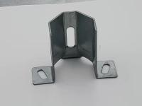 China Rolling Shutters Rod Mounting Bracket , Aluminum Alloy Top Rod Fixing Bracket for sale