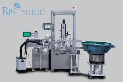 China Ultrasonic Turntable Welding And Cutting Machine For Plastic Filter 20Khz for sale