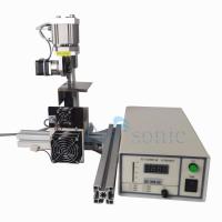 China Easy Operate Ultrasonic Fabric Cutting Machine 35Khz 800w With Digital Generator for sale