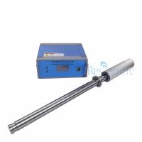 China 20Khz 1000w Ultrasonic Aluminum Molten Metal Treatment System With Titanium Horn for sale