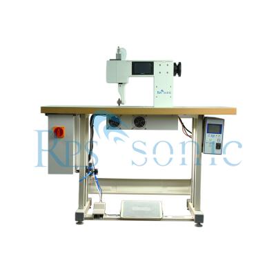 China 35Khz Rotary Horn Ultrasonic Sewing Machine Digital For Nonwoven Fabric Sealing for sale