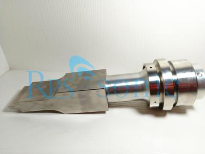 China Titanium Ultrasonic Booster With Horn For Rinco C20 Ultrasonic Welding Connect for sale