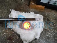 China 2500W Titanium Ultrasonic Probe For Aluminum Liquid Processing for sale