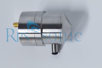 China 80mm Height 50Khz Titanium Ultrasonic Spray Nozzles For PCB Flux Spray Coating for sale