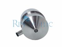 China Titanium Cone Mist 50Khz Ultrasonic Atomizing Spray Nozzle Anti Reflective for sale