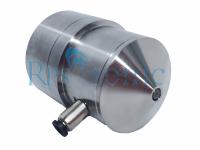 China 50Khz Titanium Cone Ultrasonic Spray Nozzles For Photoresists Wafer Coatings for sale