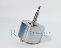 China 100W 50Khz Titanium Focus Mist Ultrasonic Spray Nozzle For Thin Film Solar Cell for sale