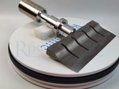 China 20Khz 500W Half Wave Ultrasonic Cake Cutting Machine 305mm Titanium for sale