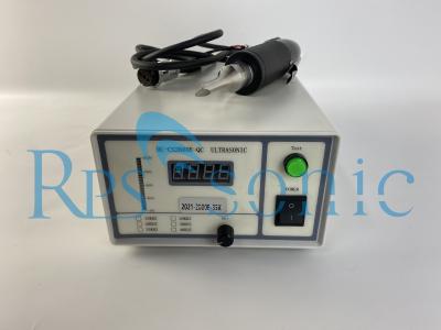 China 35Khz Handheld Rubber Ultrasonic Cutting Machine With Titanium Horn for sale