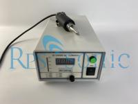 China 35Khz Handheld Rubber Ultrasonic Cutting Machine With Titanium Horn for sale