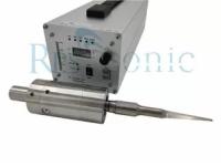China Ultrasonic Cutting Equipment For Polyester Fabric 35K Frequency for sale