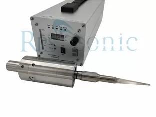 China Ultrasonic Cutting Equipment For Polyester Fabric 35K Frequency for sale
