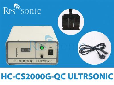 China LCD Display Ultrasonic Welding Generator 15khz 2.6kw For Mask Making for sale