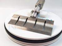 China 305mm Titanium 20khz 1000w Ultrasonic Cutting Blade for ultrasonic chocolate cake cutting for sale