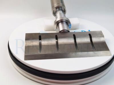 China 305mm Titanium 20khz 1000w Ultrasonic Cutting Blade for ultrasonic chocolate cake cutting for sale