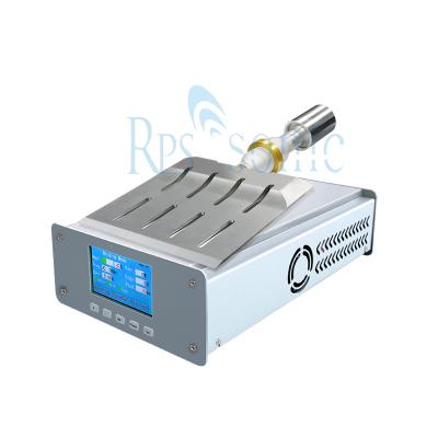 China Titanium Blade 20Khz Ultrasonic Cutting Equipment With Digital Generator for sale