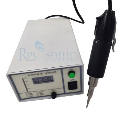 China Titanium Ultrasonic Cutting Equipment 500w 35Khz For Fabric Sealing for sale
