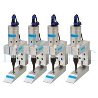 China Titanium Horns Ultrasonic Fabric Cutter 40Khz 300 Watt For Nonwoven for sale