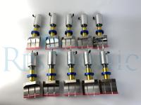 China Titanium Blade 40Khz Ultrasonic Rubber Cutter For Tire Cutting for sale