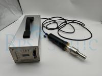 China Titanium Alloy Horn 35khz 500w Handheld Ultrasonic plastic spot Welder for sale