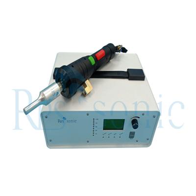 China Adjustable handle 35khz 800w Ultrasonic Spot Welding machine for nonwoven/plastic welding with digital generator for sale