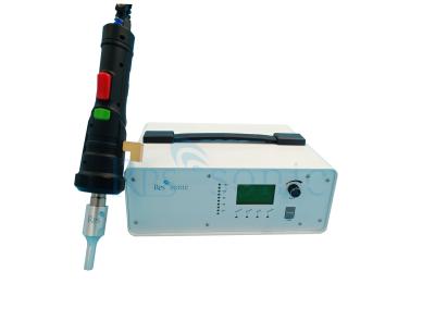 China 600w 35Khz Adjustable Handheld Ultrasonic Welder For PP PE Welding for sale