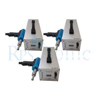 China Titanium Horn Ultrasonic Plastic Spot Welder 800w Handheld For Auto Parts for sale