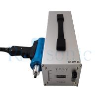 China Titanium Horn Ultrasonic Plastic Spot Welder 800w Handheld For Auto Parts for sale
