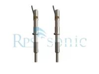 China Contactless Smart Card Inlay Buried Wire Ultrasonic Welding Transducer 70khz 100W for sale