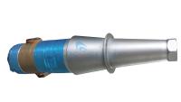 China 4 Ceramic Chips Ultrasonic Welding Transducer For Nonwoven Bag 15Khz 2600w for sale