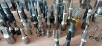 China Plastic Riveting 20khz Ultrasonic Welding Horn With Grid Flat And Rivet Titanium for sale
