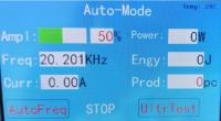 China Touch Screen 20KHz Ultrasonic Welding Generator 2000w For Mask Slicer for sale