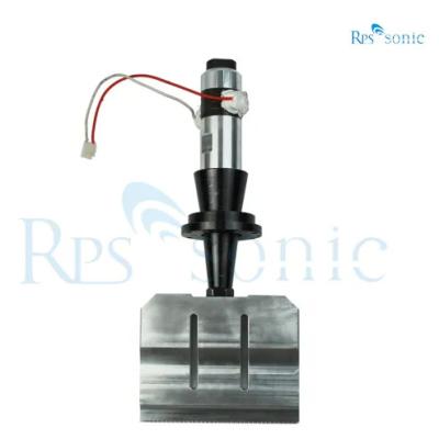 China 15khz 2600w Ultrasonic Welding Tool For PP PET Belt Welded Geogrid for sale