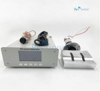 China Silvery White Ultrasonic Welding System 2000w 20Khz For Mask Slicer for sale