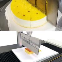 China 305mm Ultrasonic Food Cutting Blade 20Khz For Butter Cutting for sale