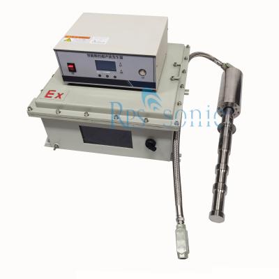 China Explosion Proof Ultrasonic Homogenizer 20 Khz 3000w With Titanium Probe for sale