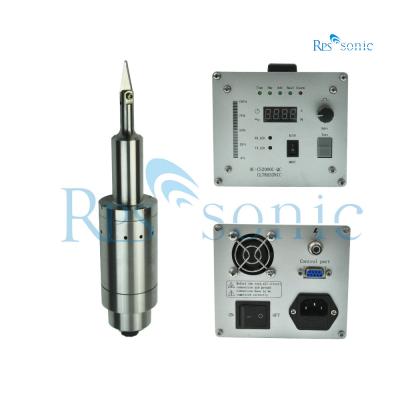 China Ultrasonic Knife Cutting Plastic 30Khz With Replaceable Blade for sale