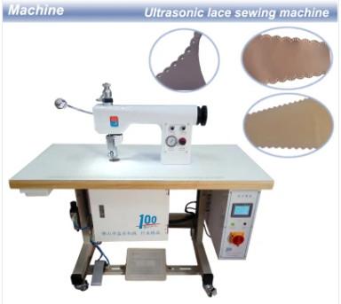 China 20khz 1000W Ultrasonic Lace Sewing Machine For Bra Tablecloth for sale
