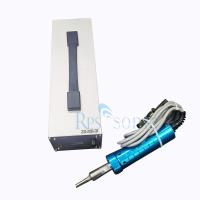 China Straight Grip Handheld Ultrasonic Spot Welder For Plastic 800w 28Khz for sale