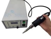 China Handheld Ultrasonic Cutter For Nonwoven Fabric 35Khz 300W for sale
